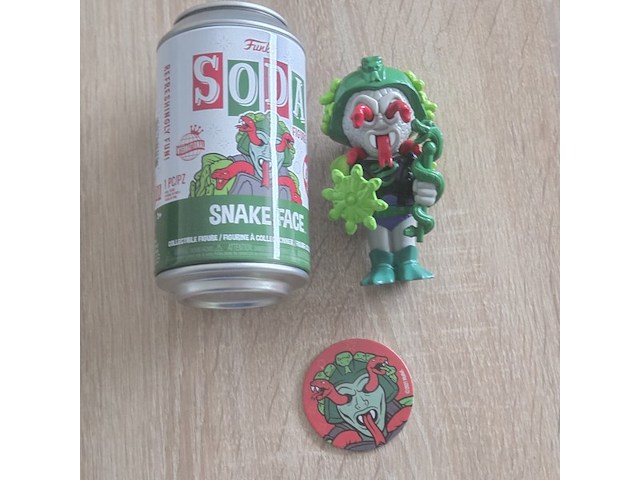 Funko Pop SODA: Masters of the Universe Snake Face