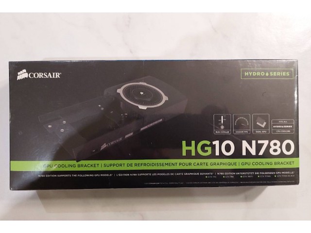 Corsair HG10 N780 GPU cooling bracket, NOVO