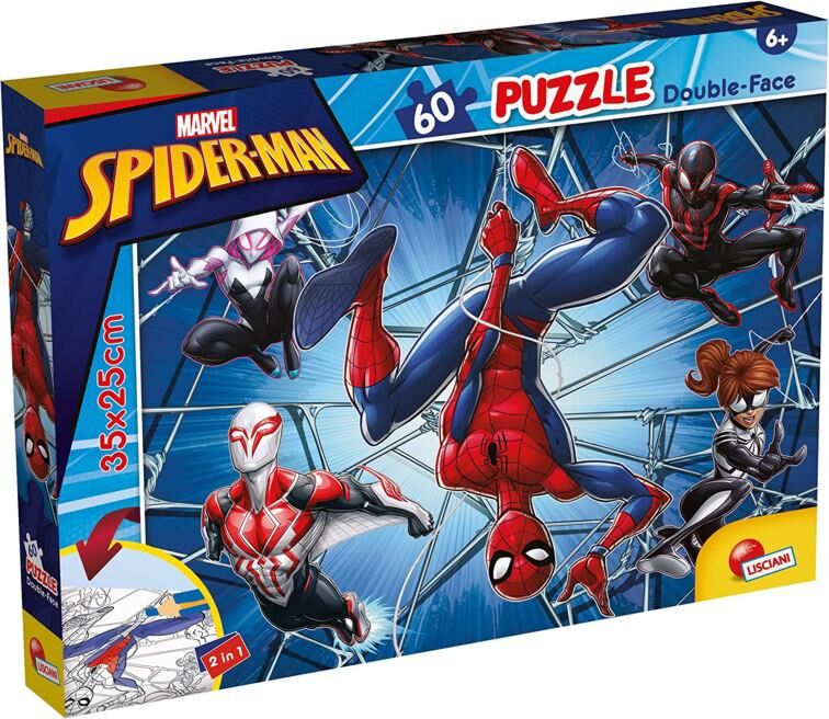 Lisciani Slagalica - Složi i oboji 60 pcs Spiderman 9963