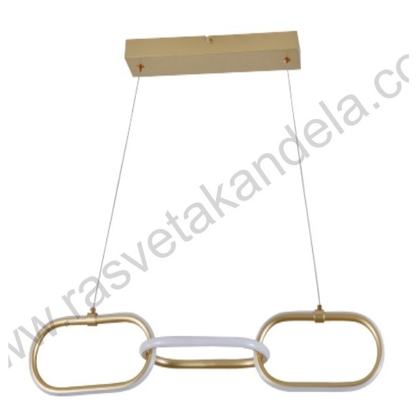 LED visilica 20W 4000K EMPIRE-20 rose gold
