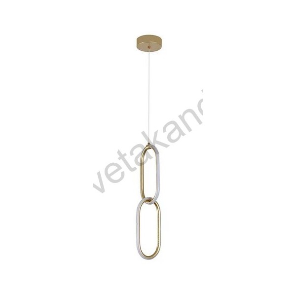 LED visilica SANTANA 12W 4000K rose gold