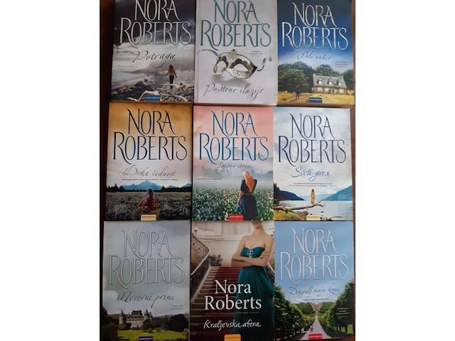 NORA ROBERTS -KOMPLET OD 9 KNJIGA