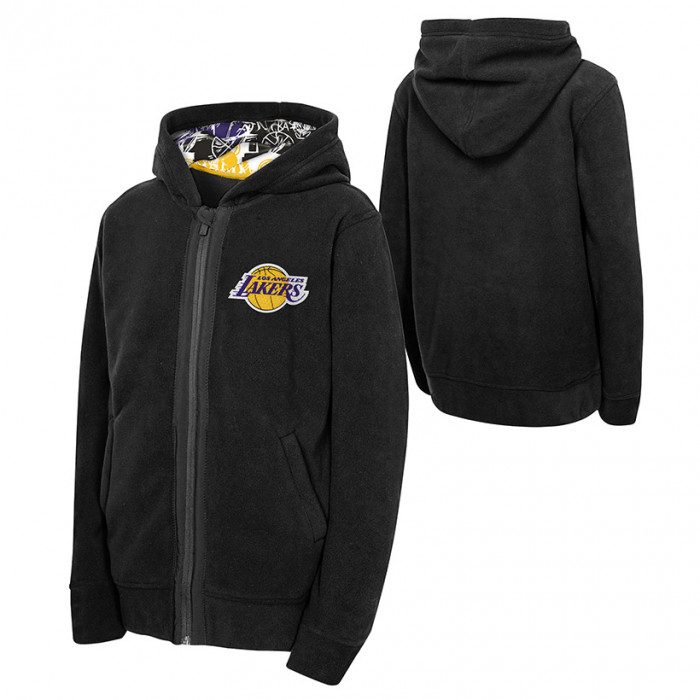 Los Angeles Lakers Key Line Sherpa Full Zip dečji duks sa kapuljačom