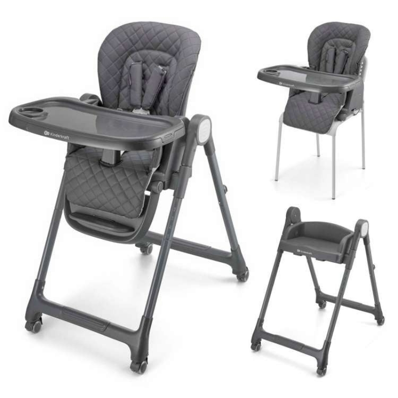 Kinderkraft Tulo 3u1 hranilica Grey