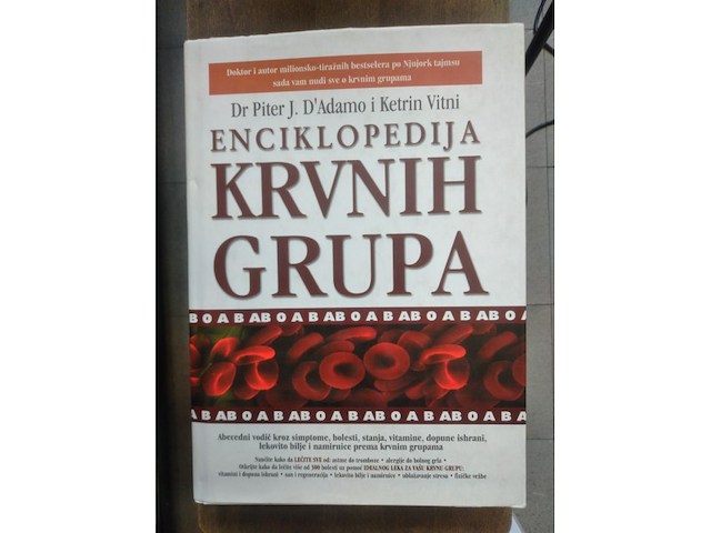 Enciklopedija krvnih grupa - Piter D. Adamo