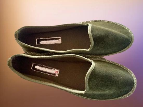 Veneziane plišane espadrile 40