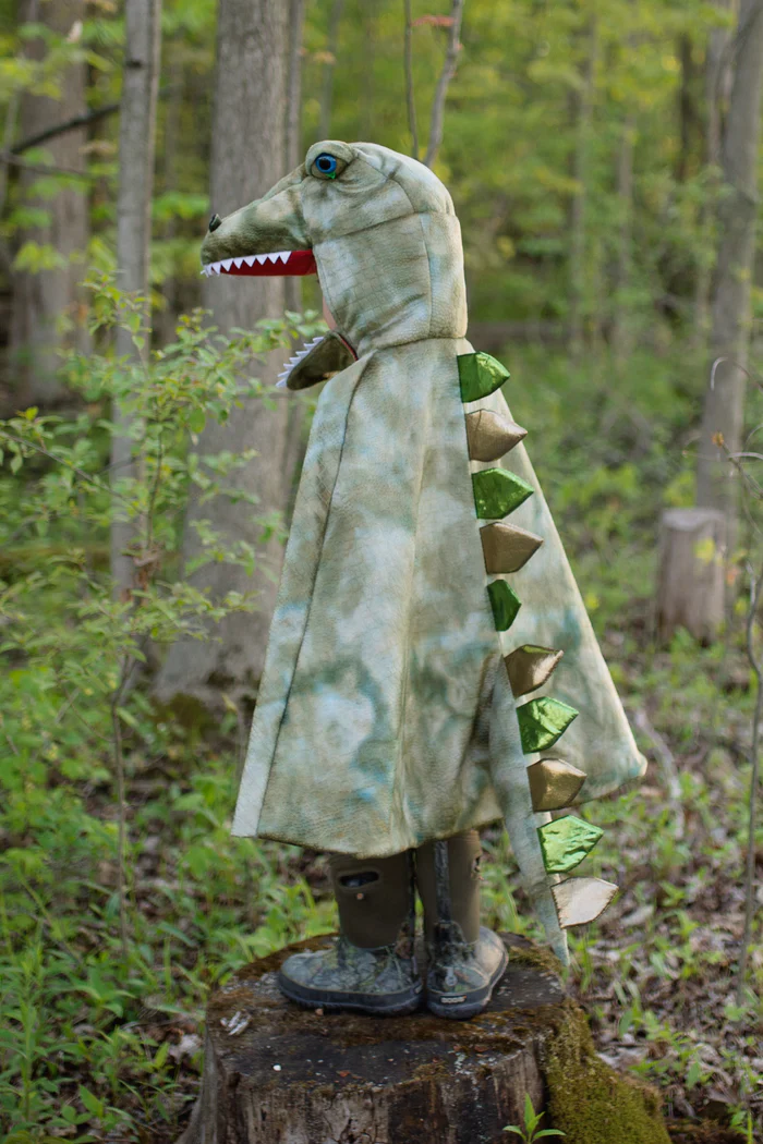 Dečiji kostim - Dinosaurus T-Rex zeleni 4-6 godina