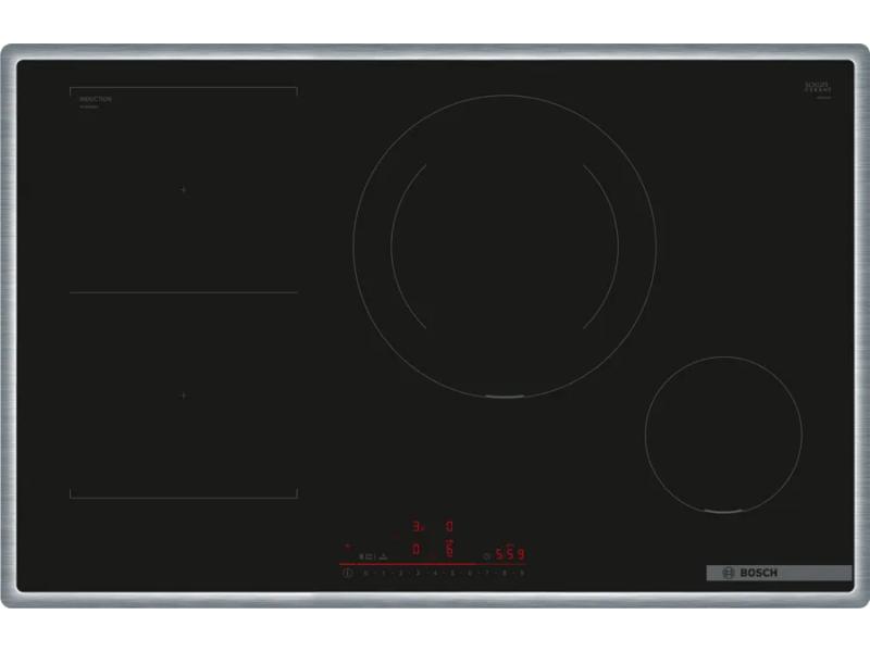 BOSCH INDUKCIONA PLOČA ZA KUVANJE 80 CM UGRADNJA SA OKVIROM PVS845HB1E