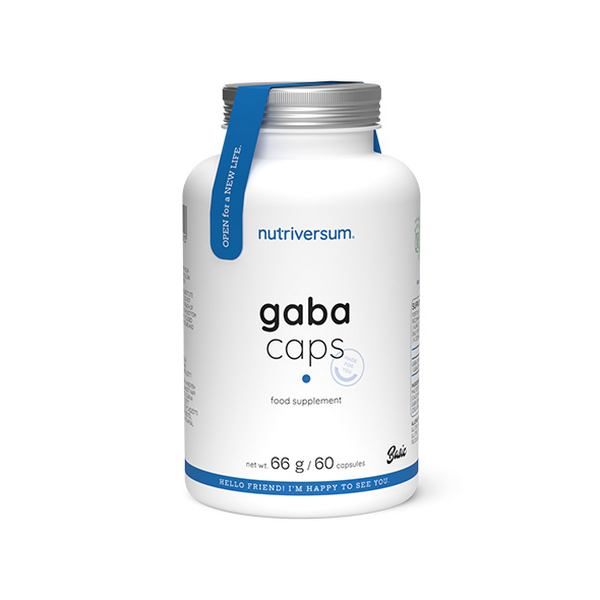 Nutriversum GABA Caps750 mg (Gama-aminobuterna kiselina) – 60 kapsula