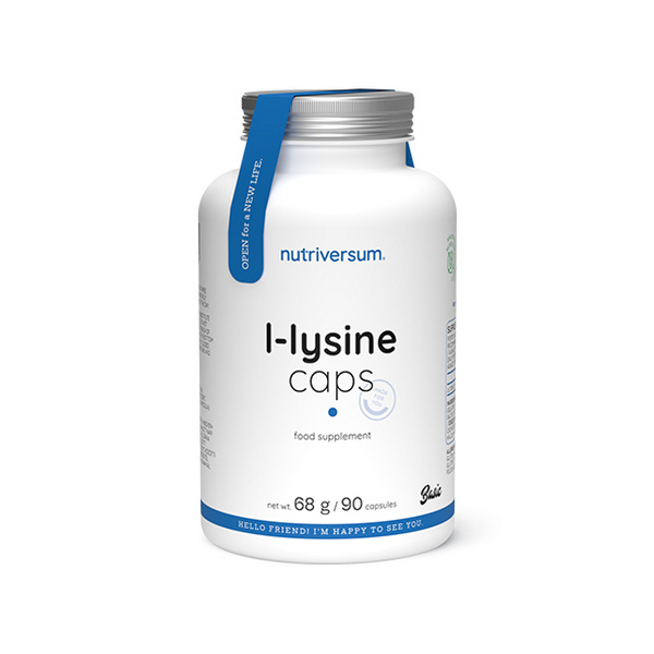 Nutriversum L-Lysine Caps – 90 kapsula