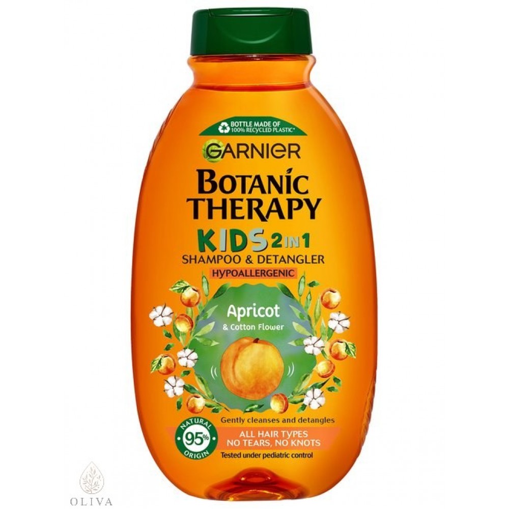GARNIER BOTANIC THERAPY KIDS APRICOT 2U1 DEČJI ŠAMPON I BALZAM 250 ML