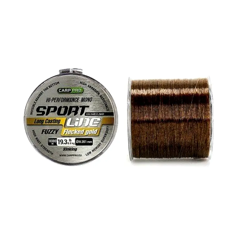 Carp Pro SPORT LONG CAST 300m 0.310mm FLECKED GOLD (CP2303-0310) 50263