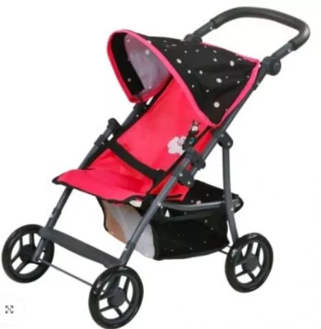 KNORRTOYS KOLICA ZA LUTKE LIBA NICI 54X35X44CM – THEODOR CARBON