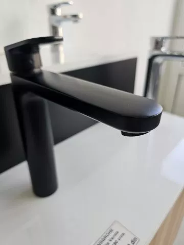 HANSGROHE BATERIJA VERNIS LAVABO 190 CRNA