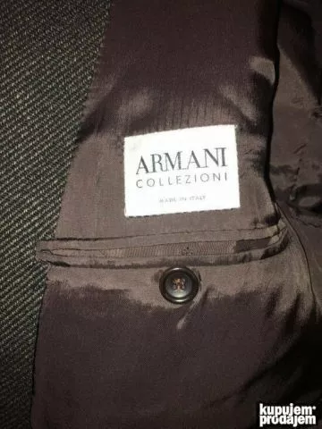 ARMANI sako 48 100% wolle Mad in Italy