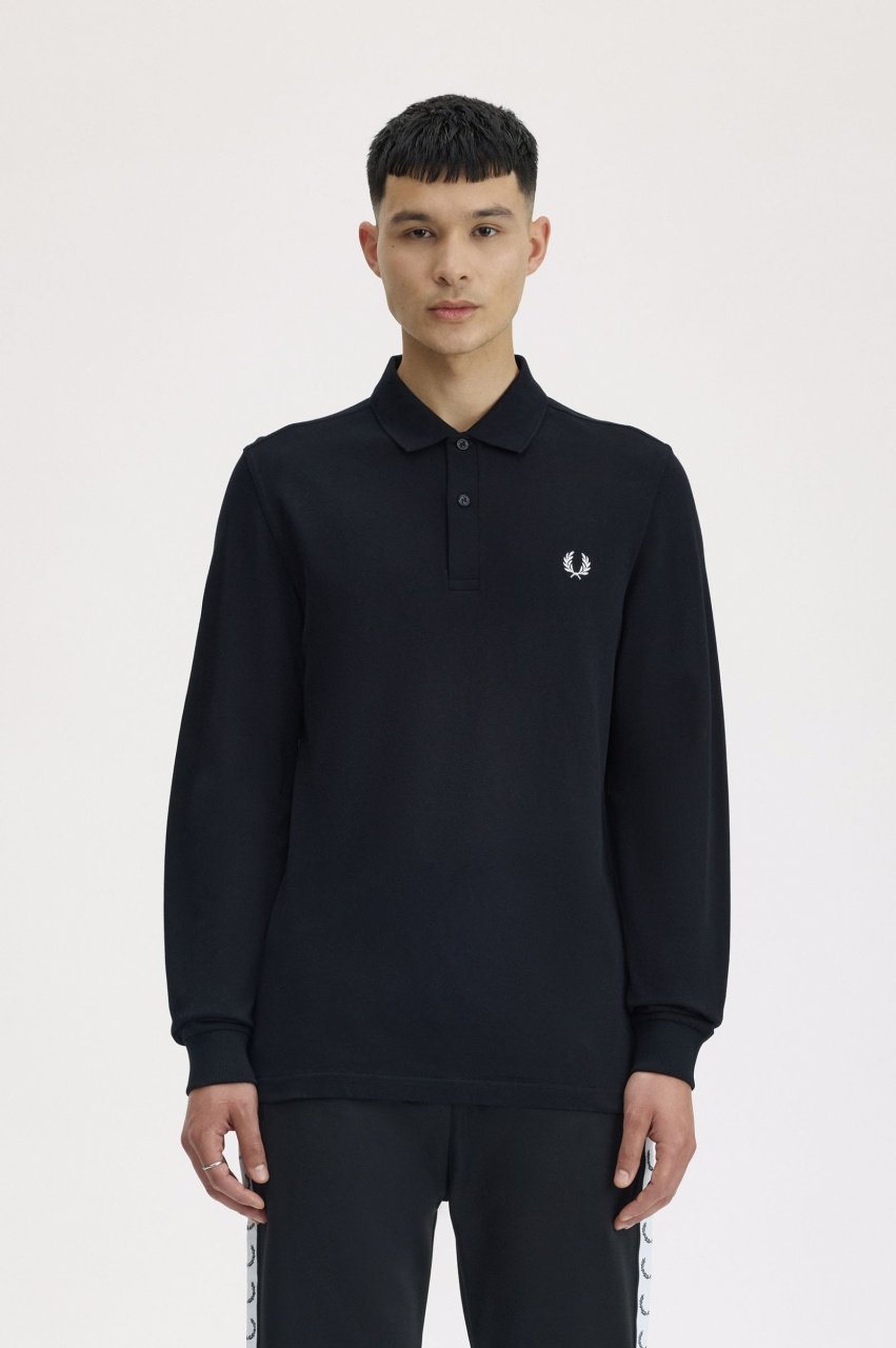 FRED PERRY LONG MAJICA BLACKW