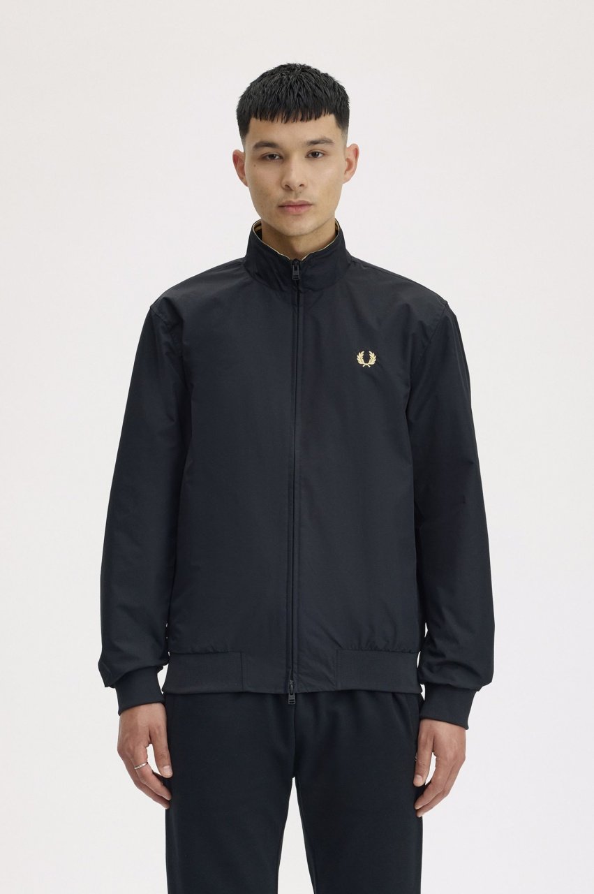 FRED PERRY BRENTHAM JAKNA BLACK