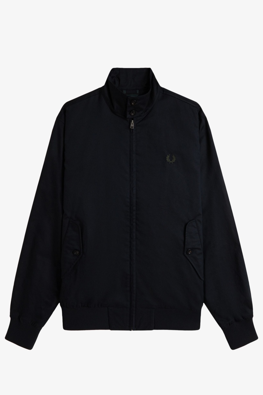 FRED PERRY HARRINGTON JAKNA BLACK