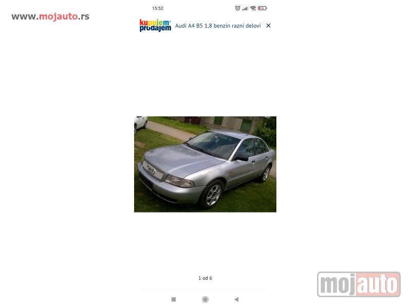 Audi A4 B5 1.8 benzin razni delovi