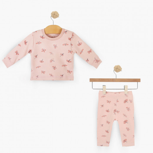 Bibs laže Symmetrical Ivory/Blush vel 1, 2 kom