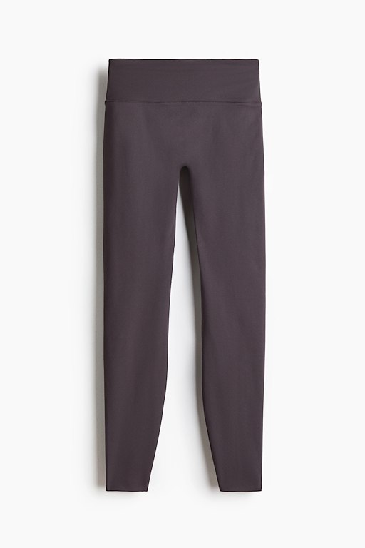 Scrunch-detail sports leggings