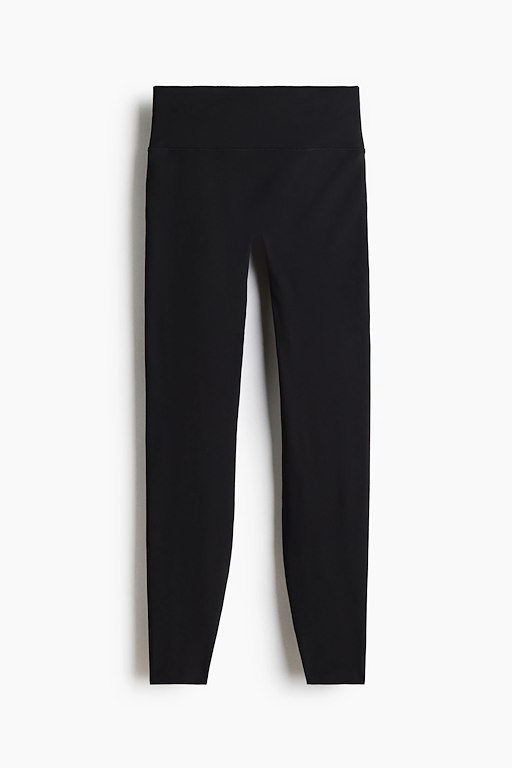 Scrunch-detail sports leggings