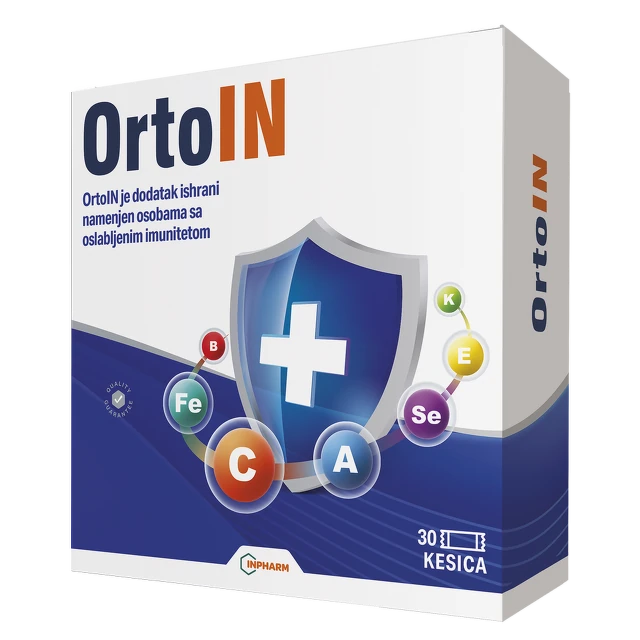 OrtoIN Inpharm za imunitet i prehladu, 30 kesica