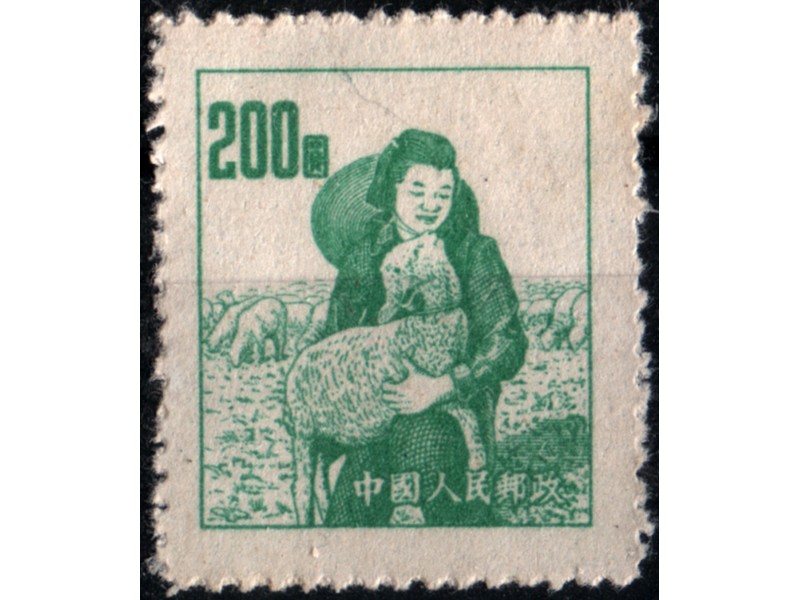 kt687 1953 KinaNR Mi203(**)1od6