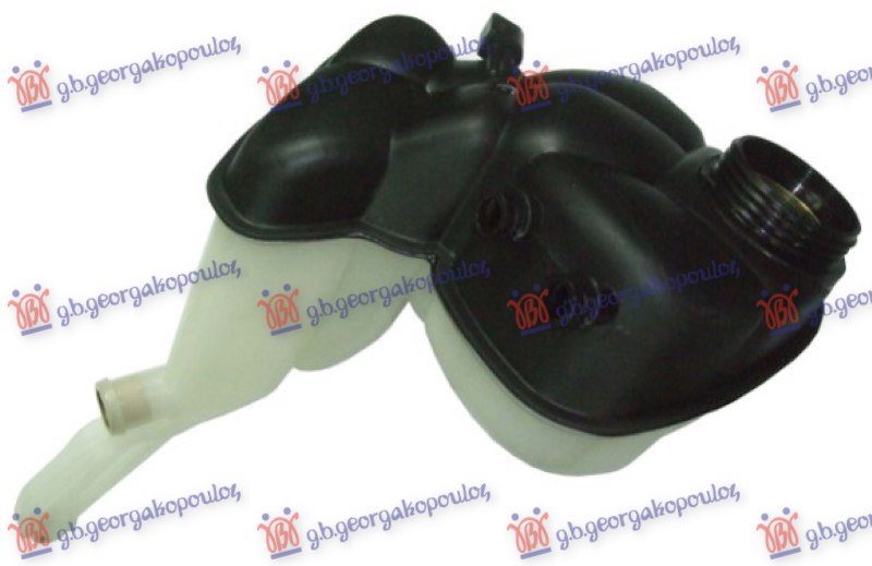 POSUDA ZA ANTIFRIZ BENZIN/DIZEL (2 IZLAZNE CEVI) MERCEDES S CLASS (W221) (2005-2013) (OEM: 2215000349)
