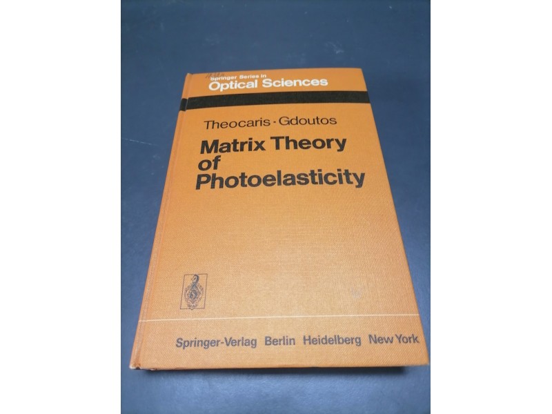 Matrična teorija fotoelastičnosti