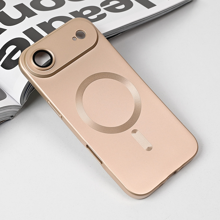 Zastitna maska (futrola) Magsafe Chrome - iPhone 17 Air 6.9 zlatna