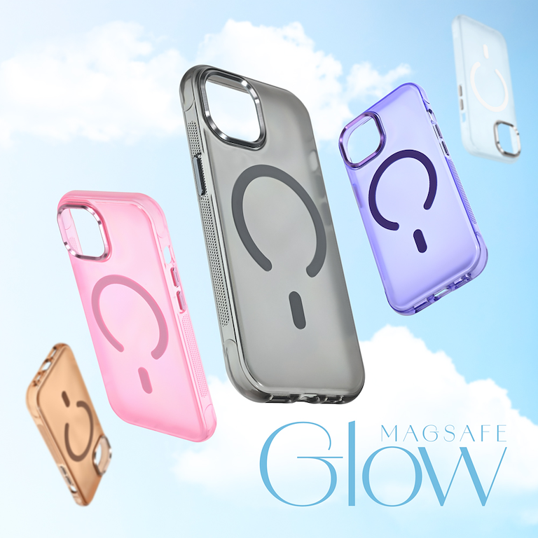 Zastitna maska (futrola) Magsafe Glow - iPhone 17 Air bela