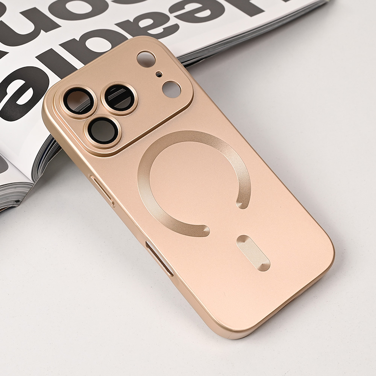 Zastitna maska (futrola) Magsafe Chrome - iPhone 17 Pro zlatna