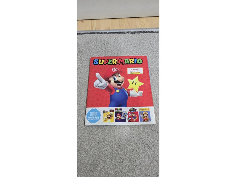 Super Mario album Panini