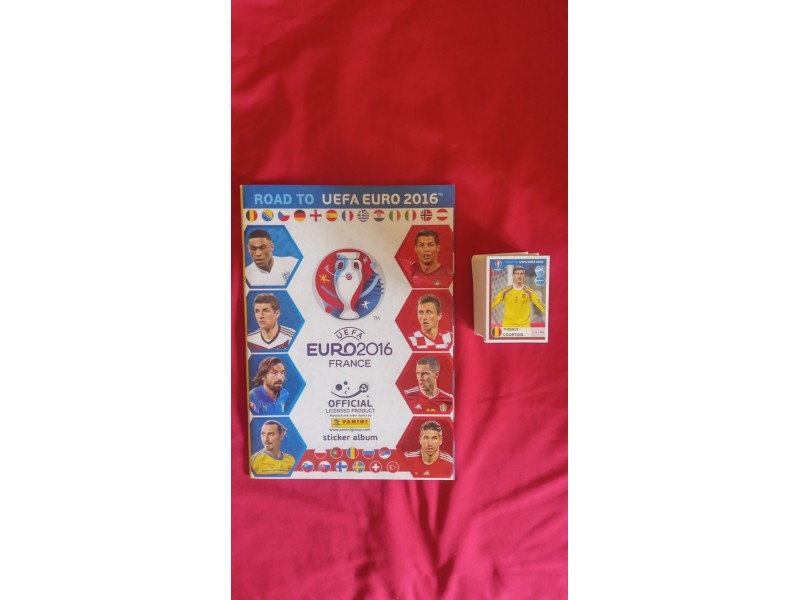 Road to Euro 2016 Panini - Prazan album i kompletan set