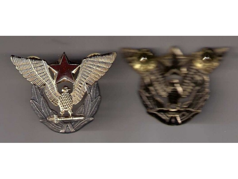 METALNA OZNAKA OFICIRA RV I PVO JNA AUROMETAL