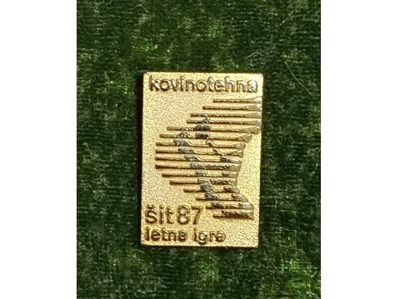 KOVINOTEHNA ŠIT LETNJE IGRE 1987.