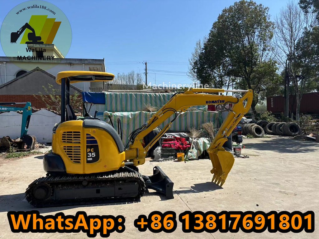 Komatsu PC35 mini bager