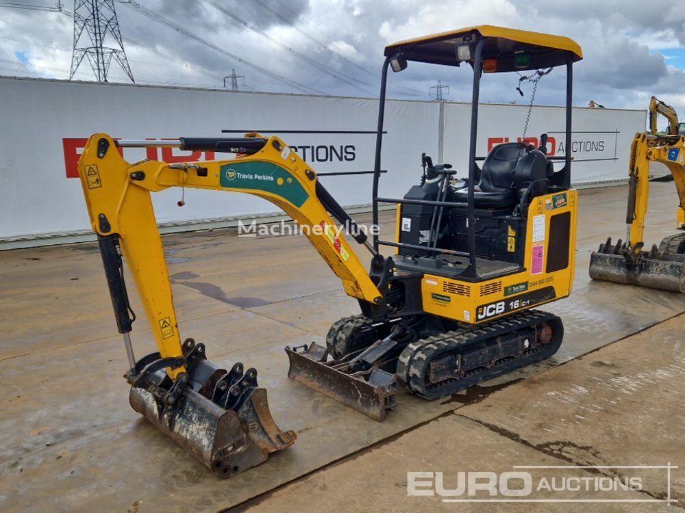 Prodaje se JCB 16C-1 mini bager na aukciji