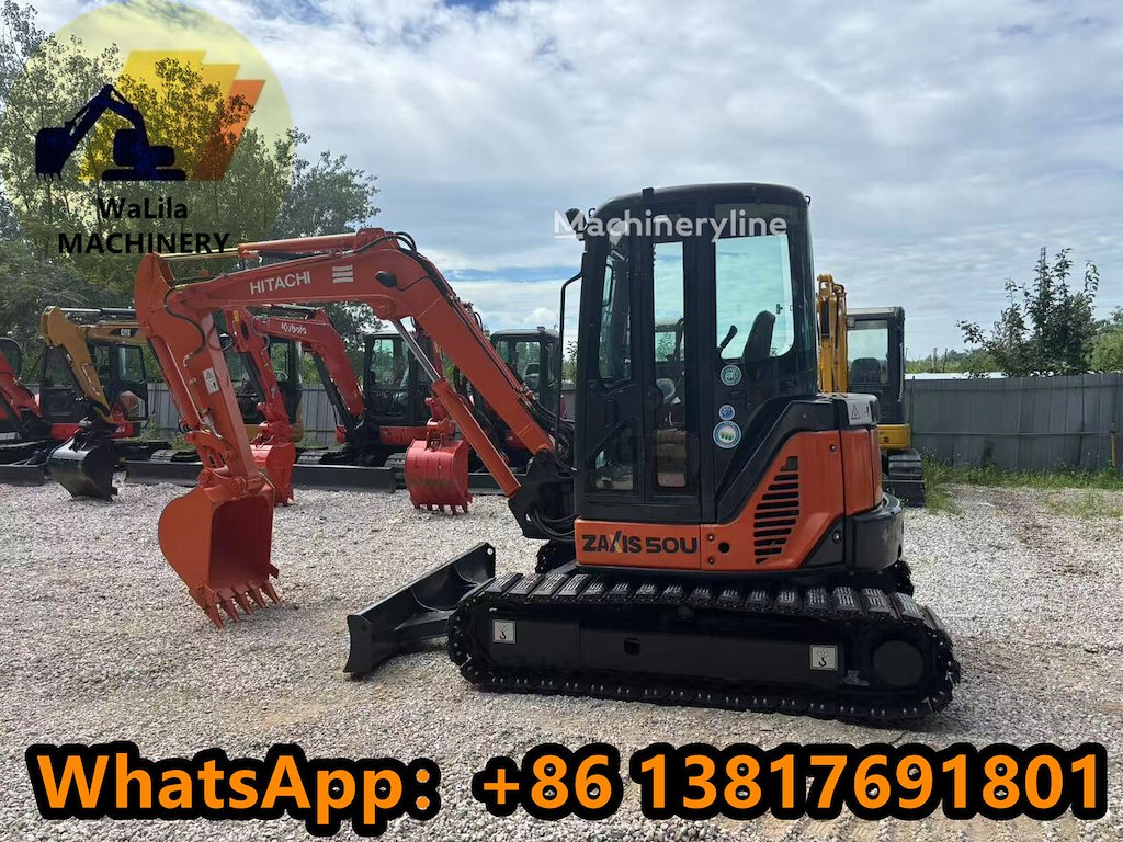 Hitachi ZX50 mini bager