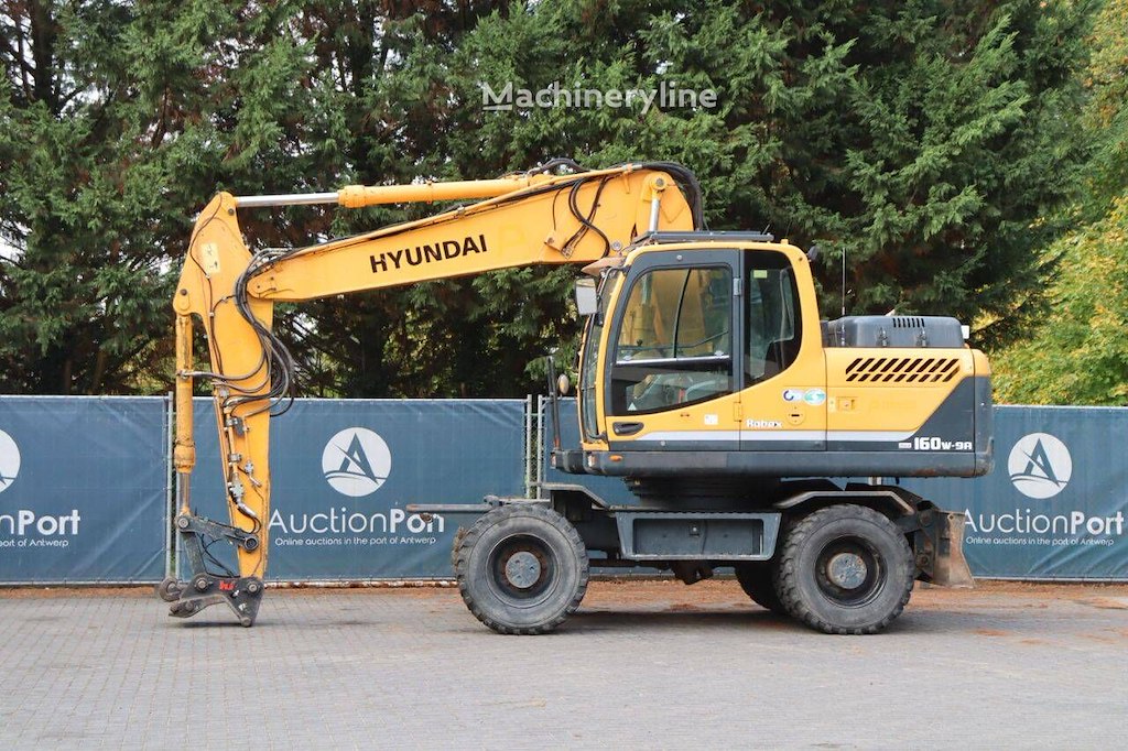 Prodaje se Hyundai R160W-9A bager točkaš na aukciji