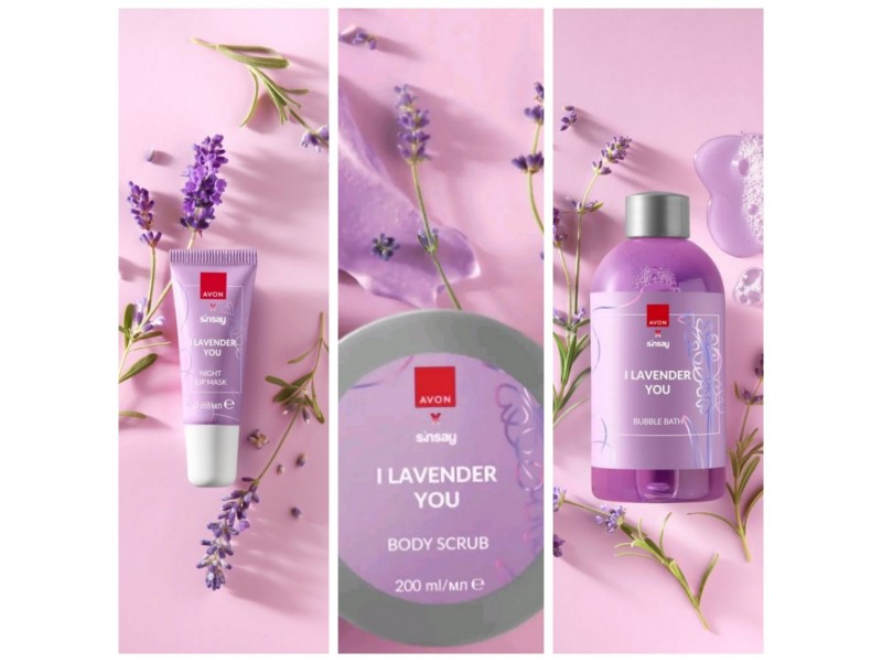 Avon & Sinsay ograničena kolekcija I Lavander You