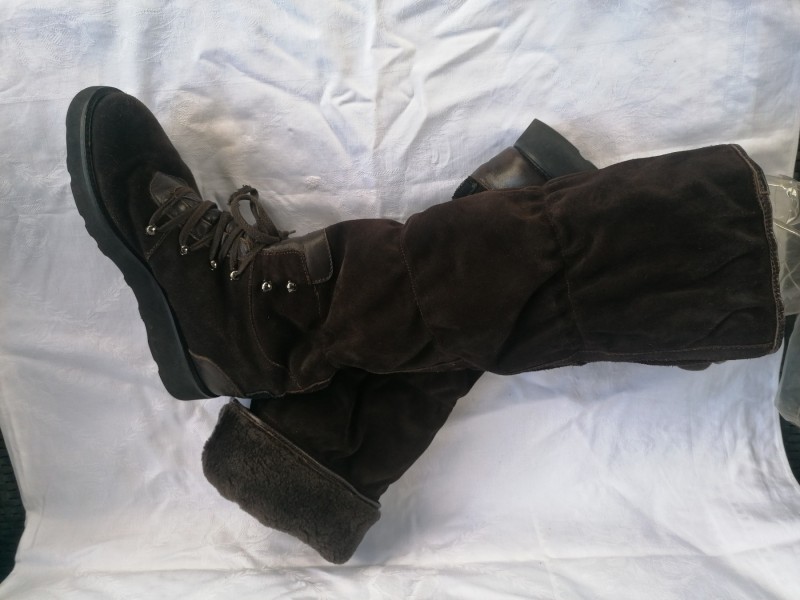 Skupicene kožne čizme,Vibram Morflex djon