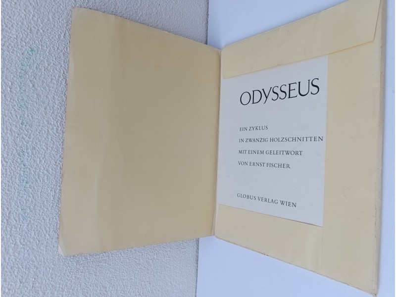 ODISEJA - drvorez - Axel von Leskoschek - RETKOOO