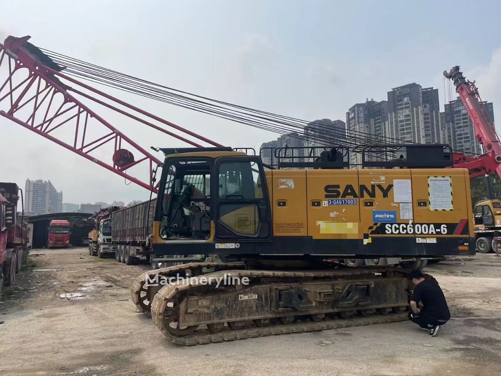 Sany SCC600,60ton kran guseničar