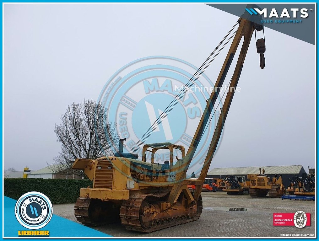 Caterpillar 594H Sideboom Pipelayer lift capacity 91 tonnes cevopolagač