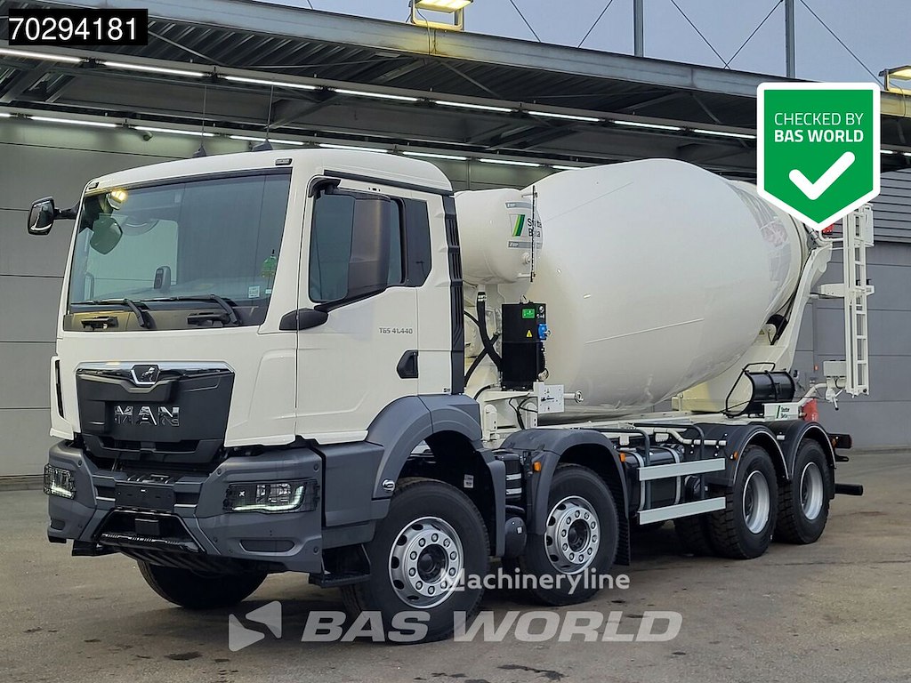 Novi MAN TGS 41.440 8X4 New! 12m3 Stetter Mixer Big-Axle Steelsuspension kamion s mešalicom za beton
