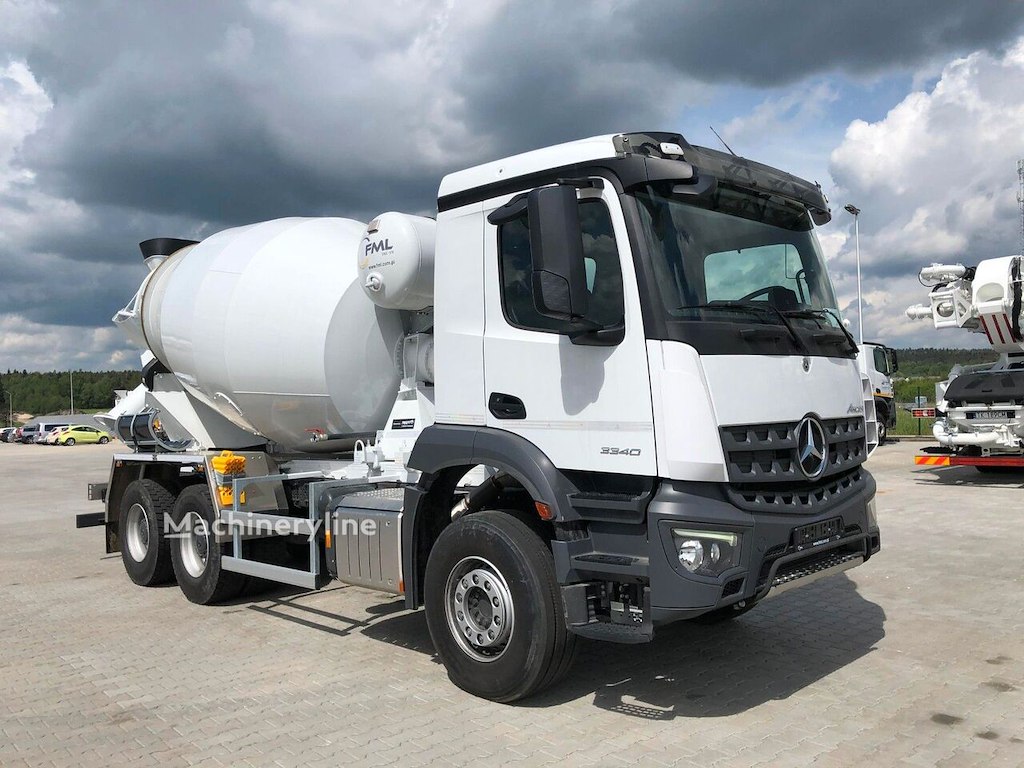 Novi Mercedes-Benz AROCS 2640 - 8m³ - 6x4 kamion s mešalicom za beton