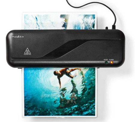 NEDIS LAMI112BK4 Laminator aparat za plastifikaciju A4 230 mm/min black