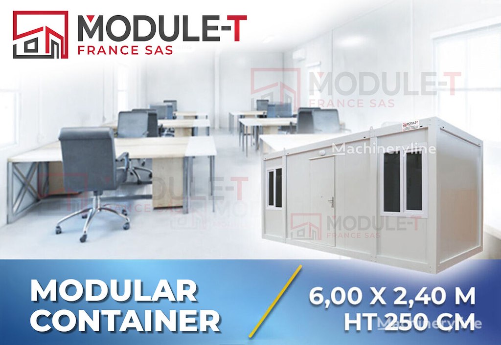 Novi Module-T MODULAR CONTAINER | OFFICE SANITARY LOCKER CONSTRUCTION SHOP stambeno-poslovni kontejner